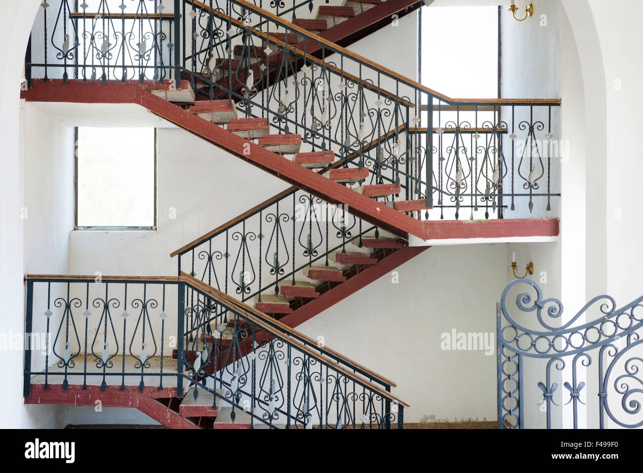 Ramp and staircases Stock Photo - Alamy