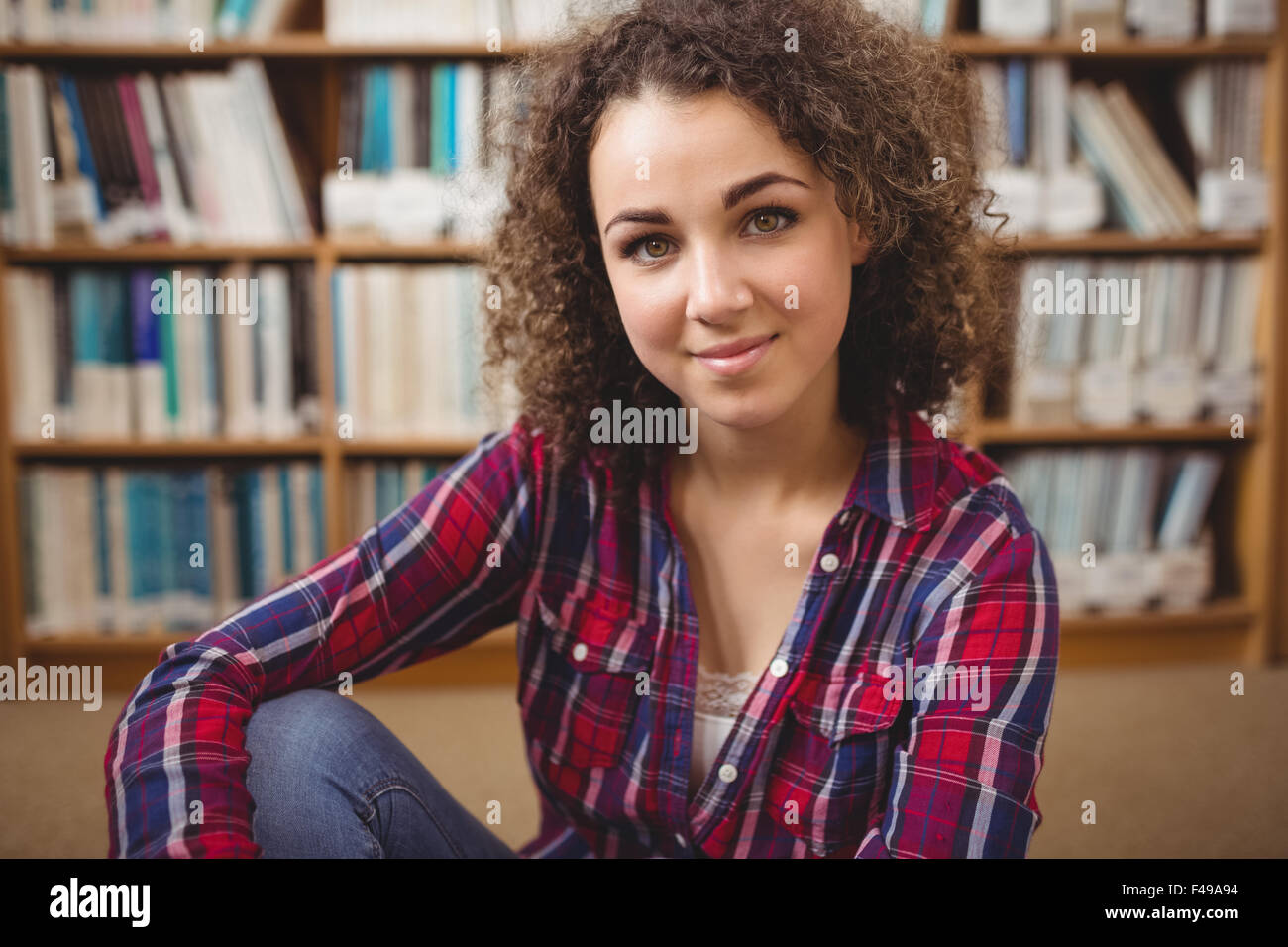 Portrait smiling girl student in hi-res stock photography and images - Alamy
