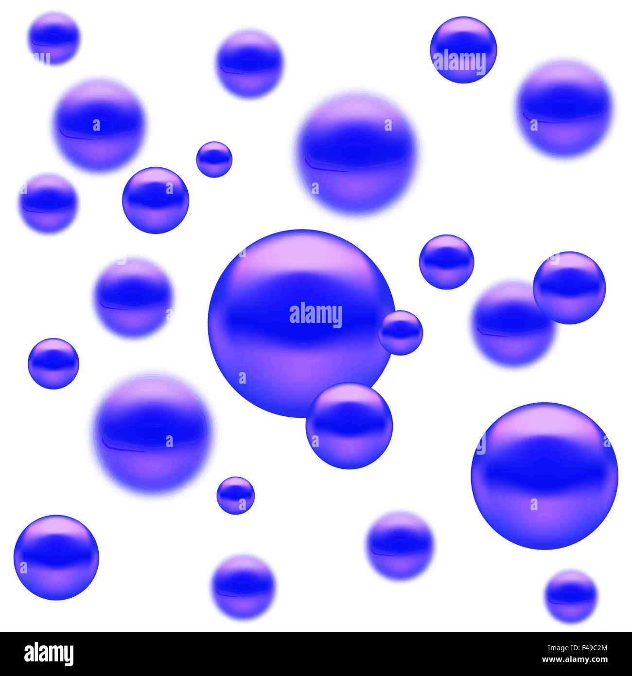 Abstract Molecules Design Stock Photo - Alamy