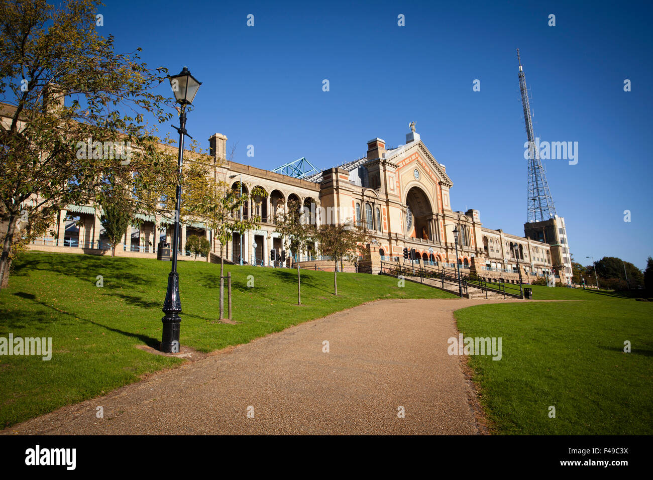 Alexandra Palace in North London Stock Photo - Alamy