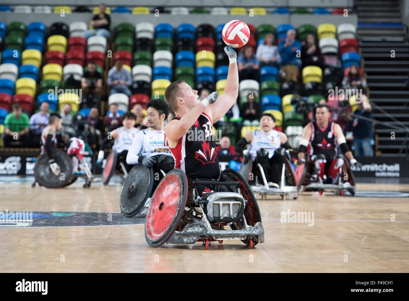 London, UK. 15th Oct, 2015. JPN loses to CAN 50-60. on the 4th day of ...