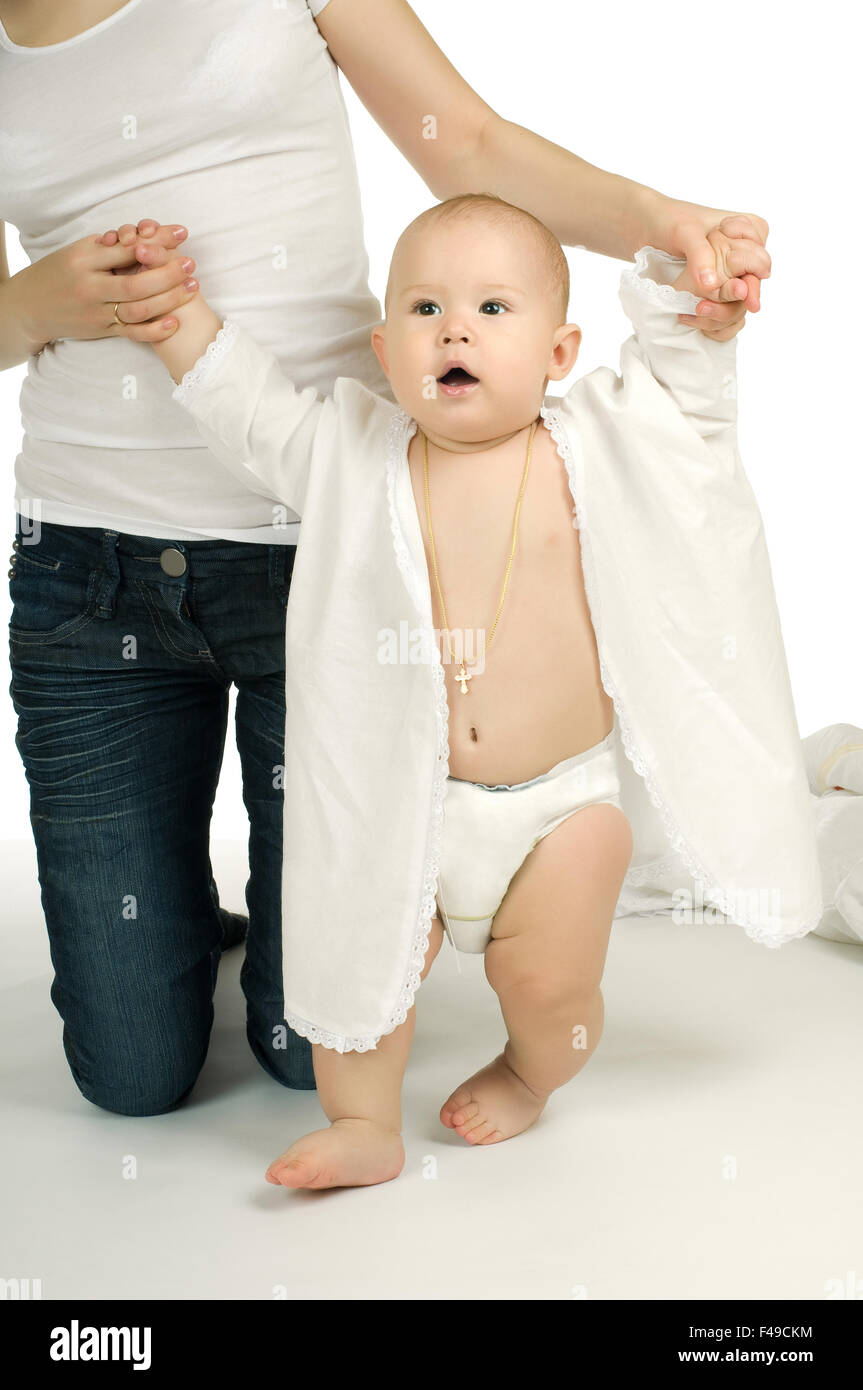 Baby step family hi-res stock photography and images - Alamy