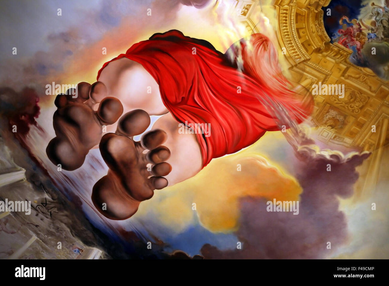Salvador dali paint hi-res stock photography and images - Alamy
