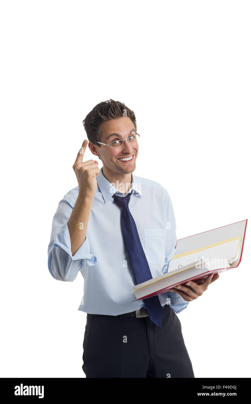 Folder in hand hi-res stock photography and images - Alamy