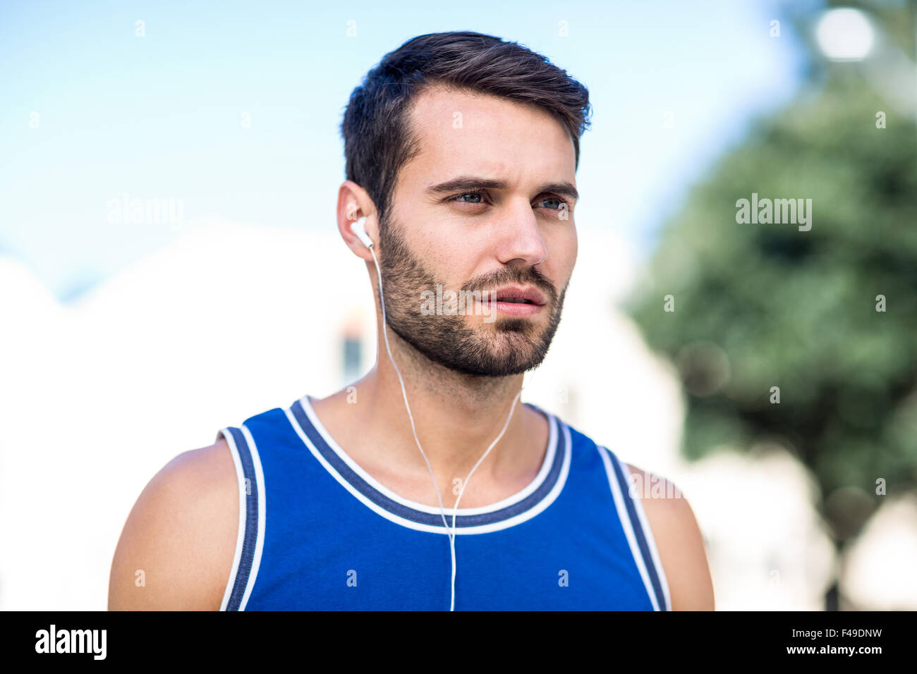 Handsome athlete hi-res stock photography and images - Alamy