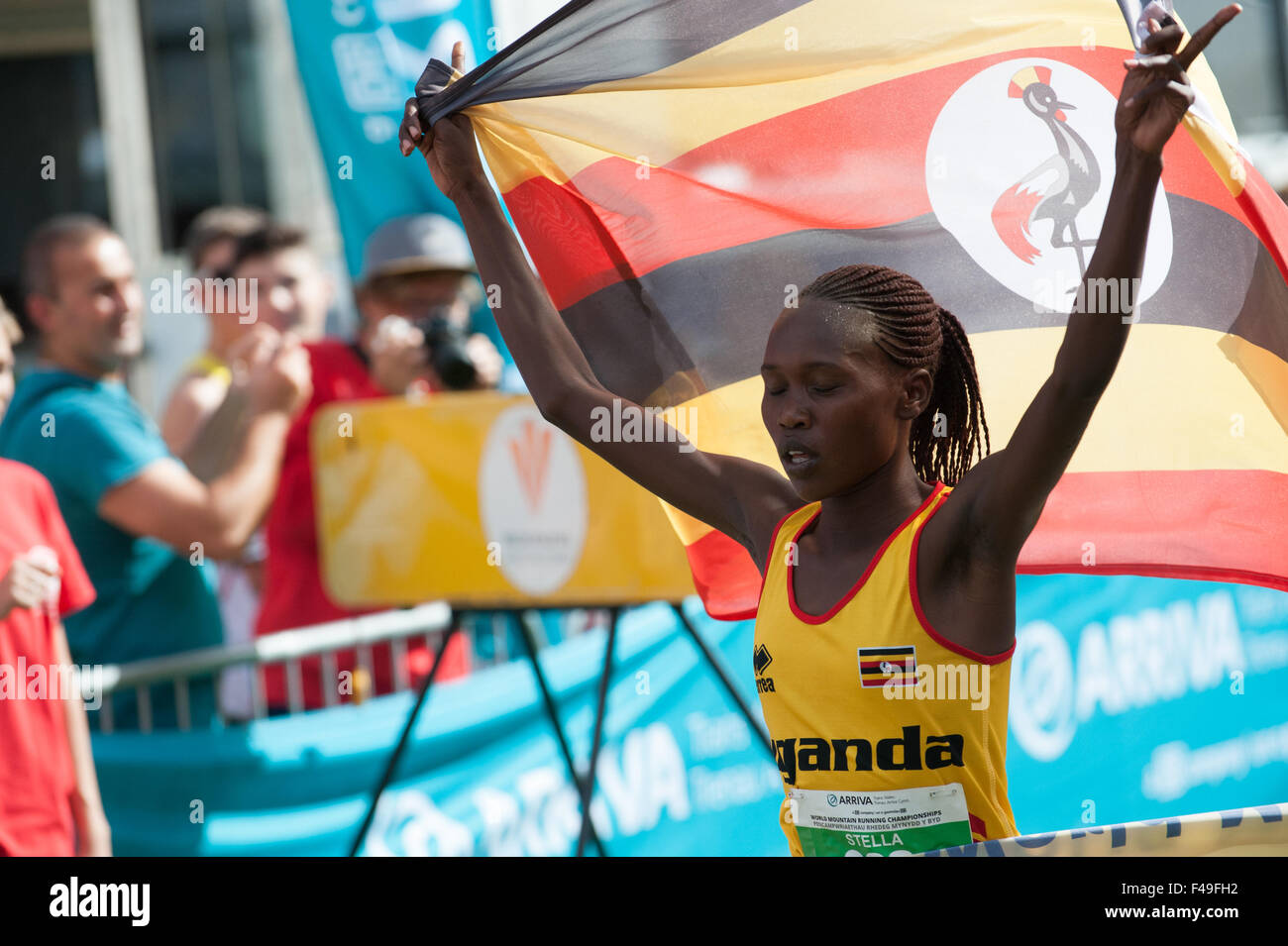 2015 World Mountain Running Championship Wales UK. Elite athletes ...