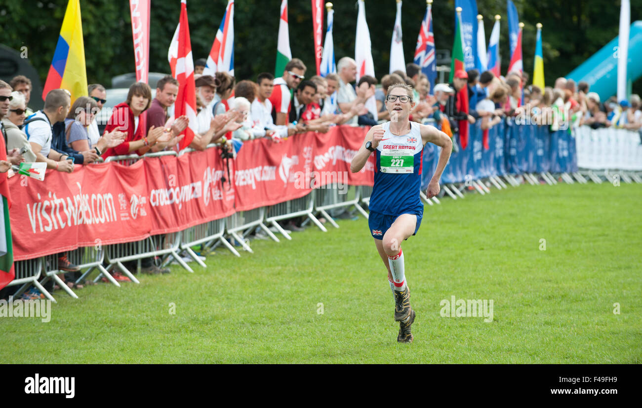 2015 World Mountain Running Championship Wales UK. Elite athletes ...