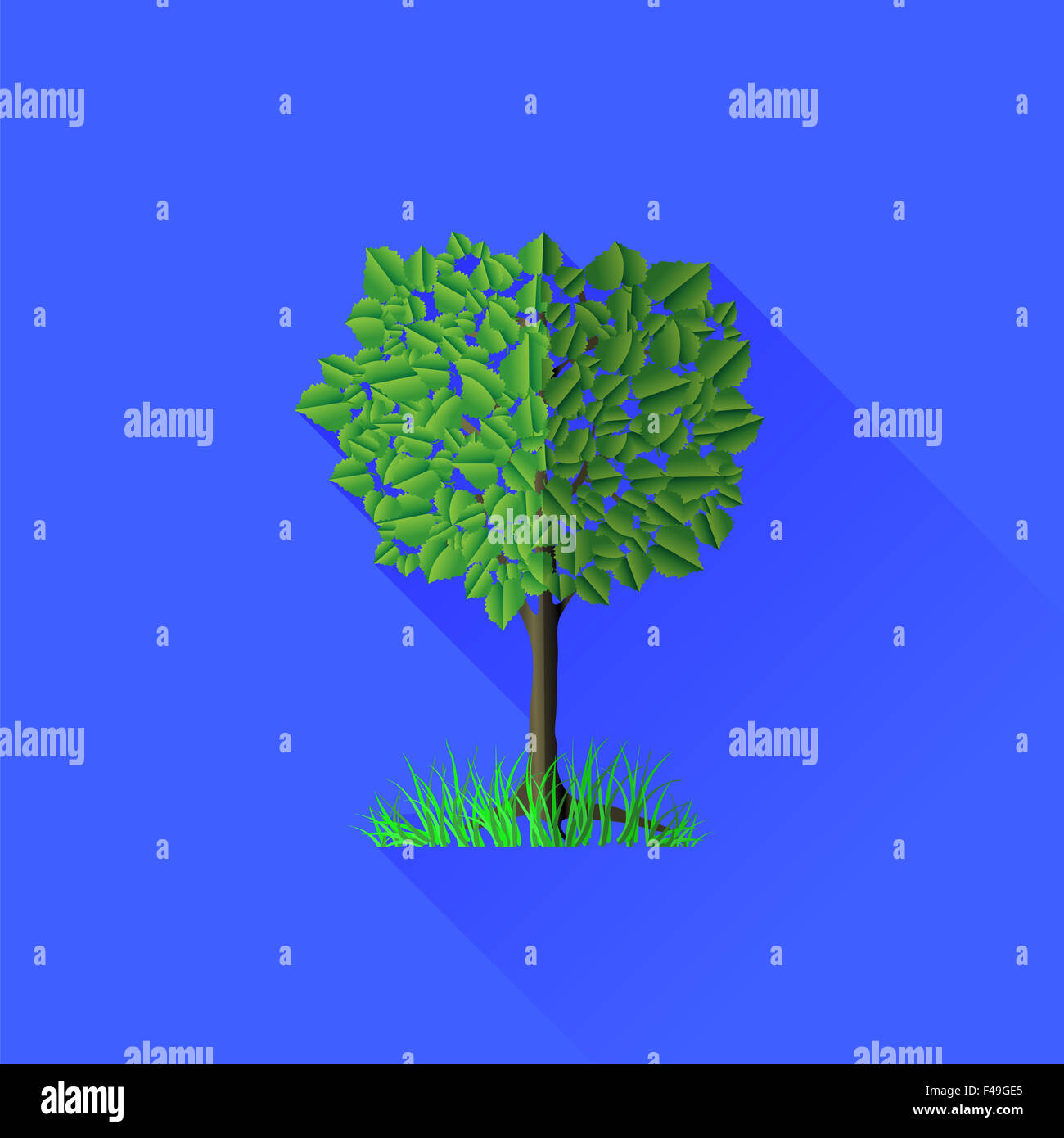 Seed tree growth drawing hi-res stock photography and images - Alamy