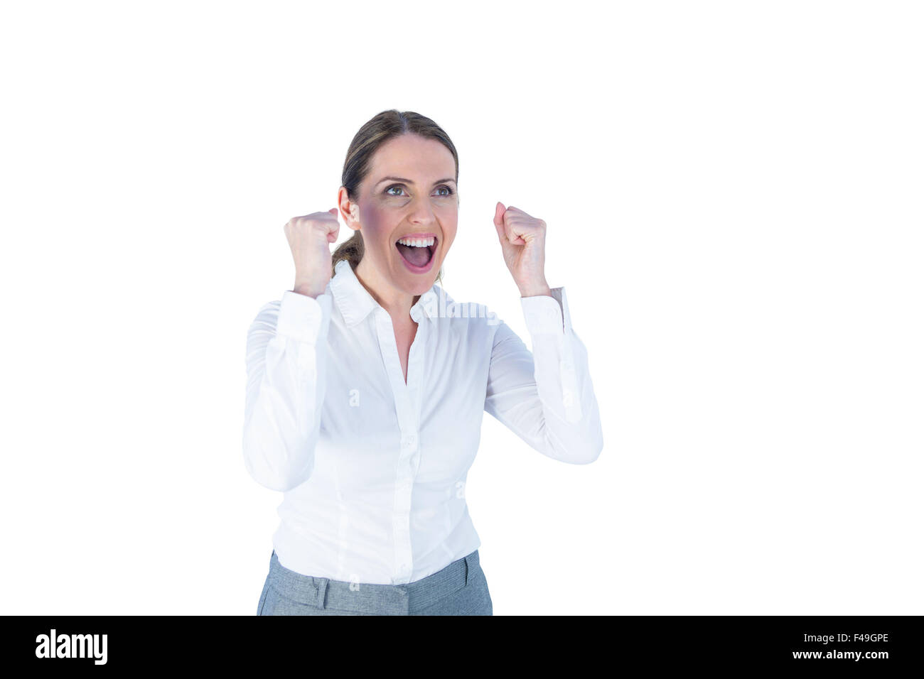 Cheering yelling screaming hi-res stock photography and images - Alamy