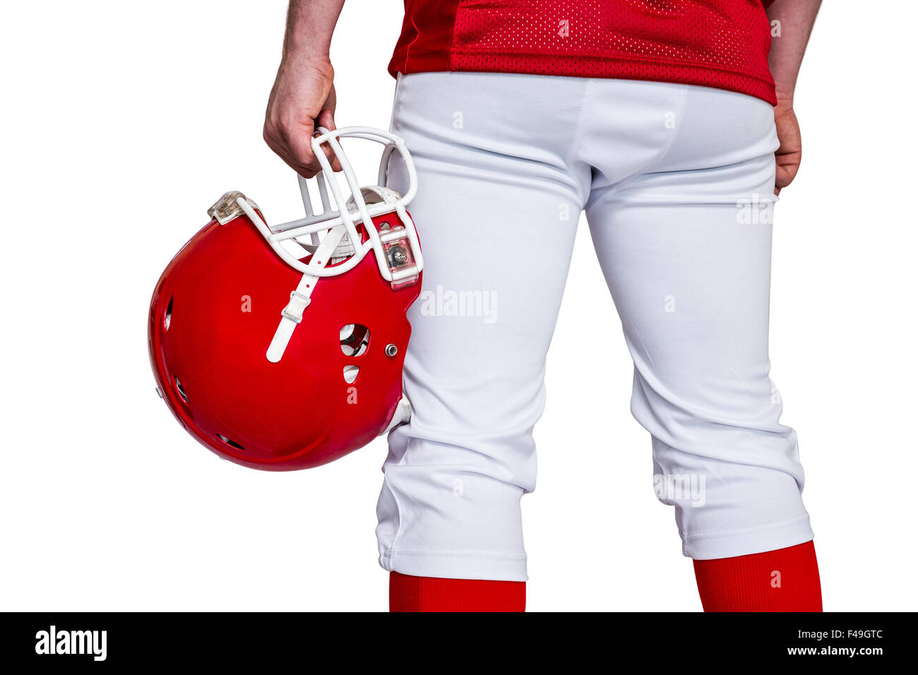 American football player back view hi-res stock photography and images ...