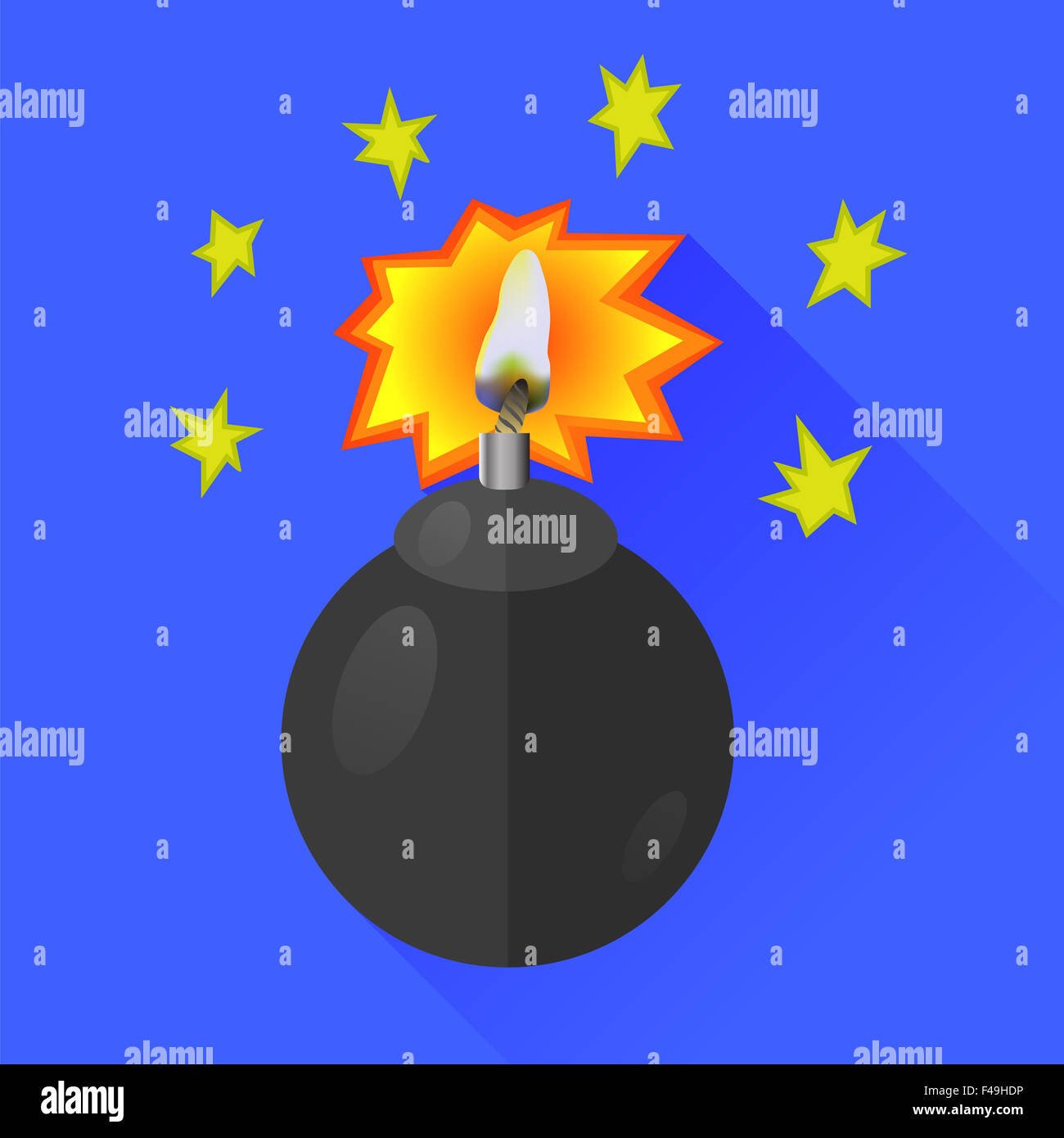 Bomb icon hi-res stock photography and images - Alamy