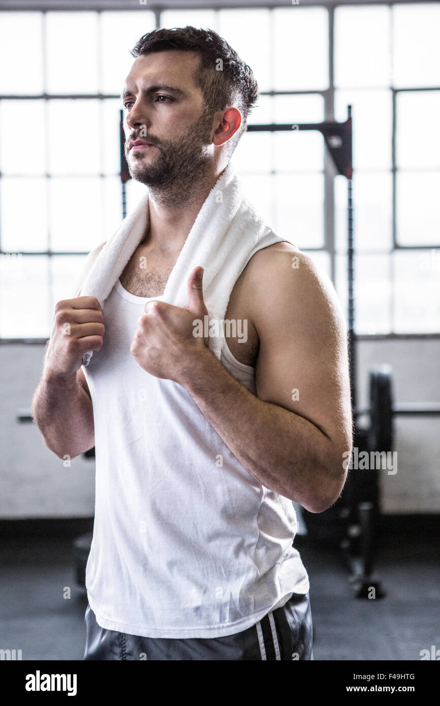 Muscle man standing hi-res stock photography and images - Alamy