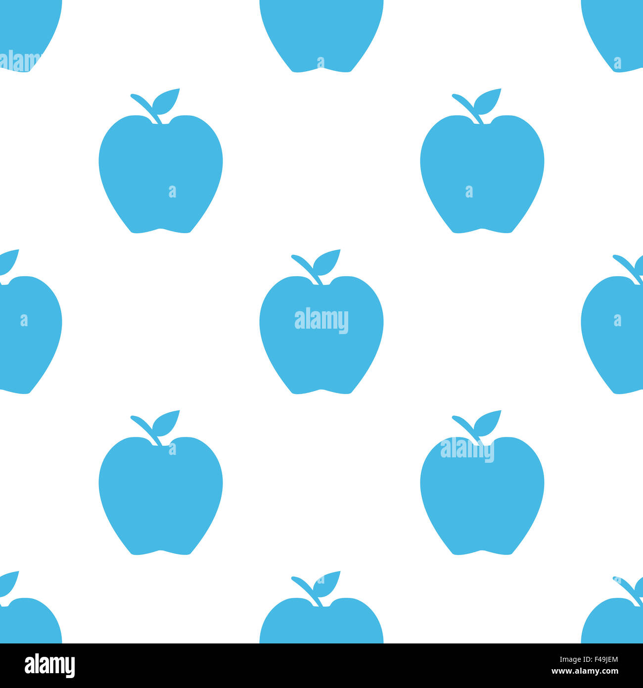 Apple seamless pattern Stock Photo - Alamy