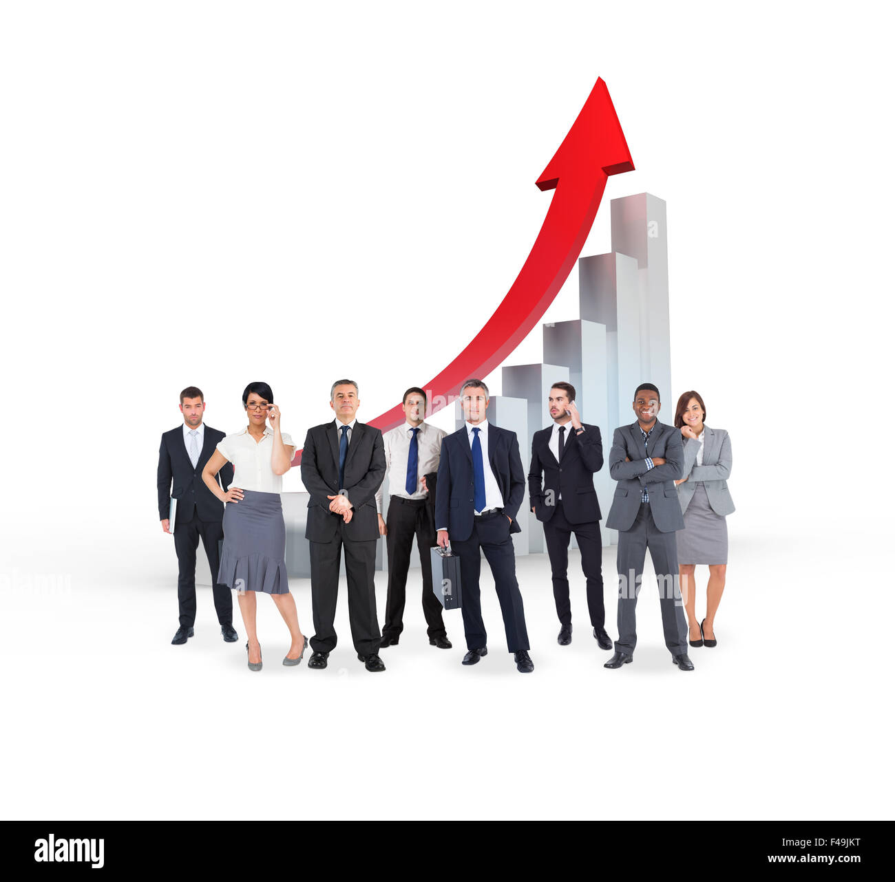 Composite bar chart Cut Out Stock Images & Pictures - Alamy