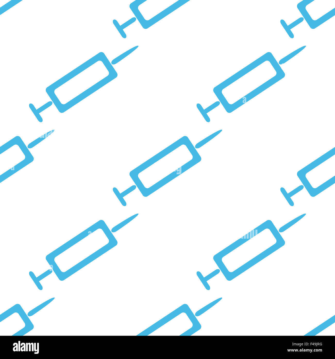Syringe seamless pattern Stock Photo - Alamy