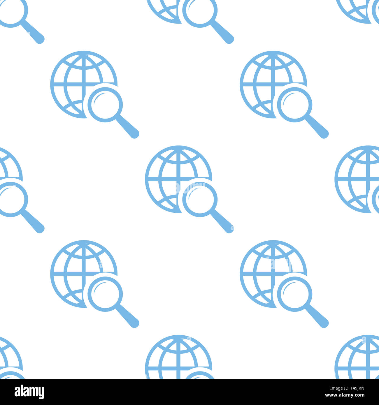World scan seamless pattern Stock Photo - Alamy