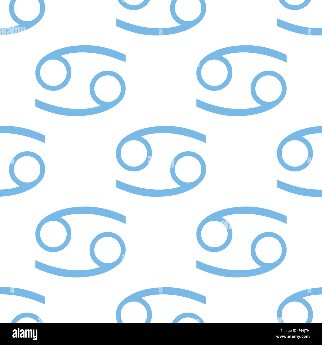 Cancer seamless pattern Stock Photo - Alamy