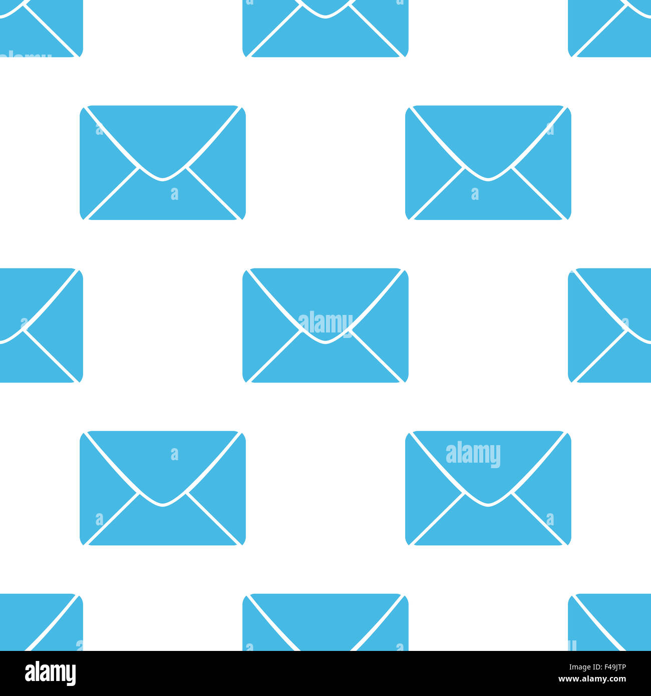 Mail seamless pattern Stock Photo - Alamy