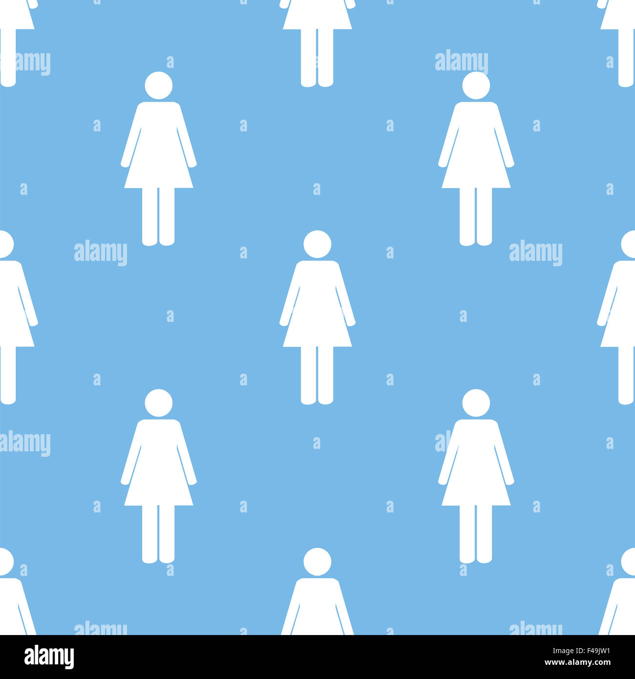 Seamless pattern woman hi-res stock photography and images - Alamy