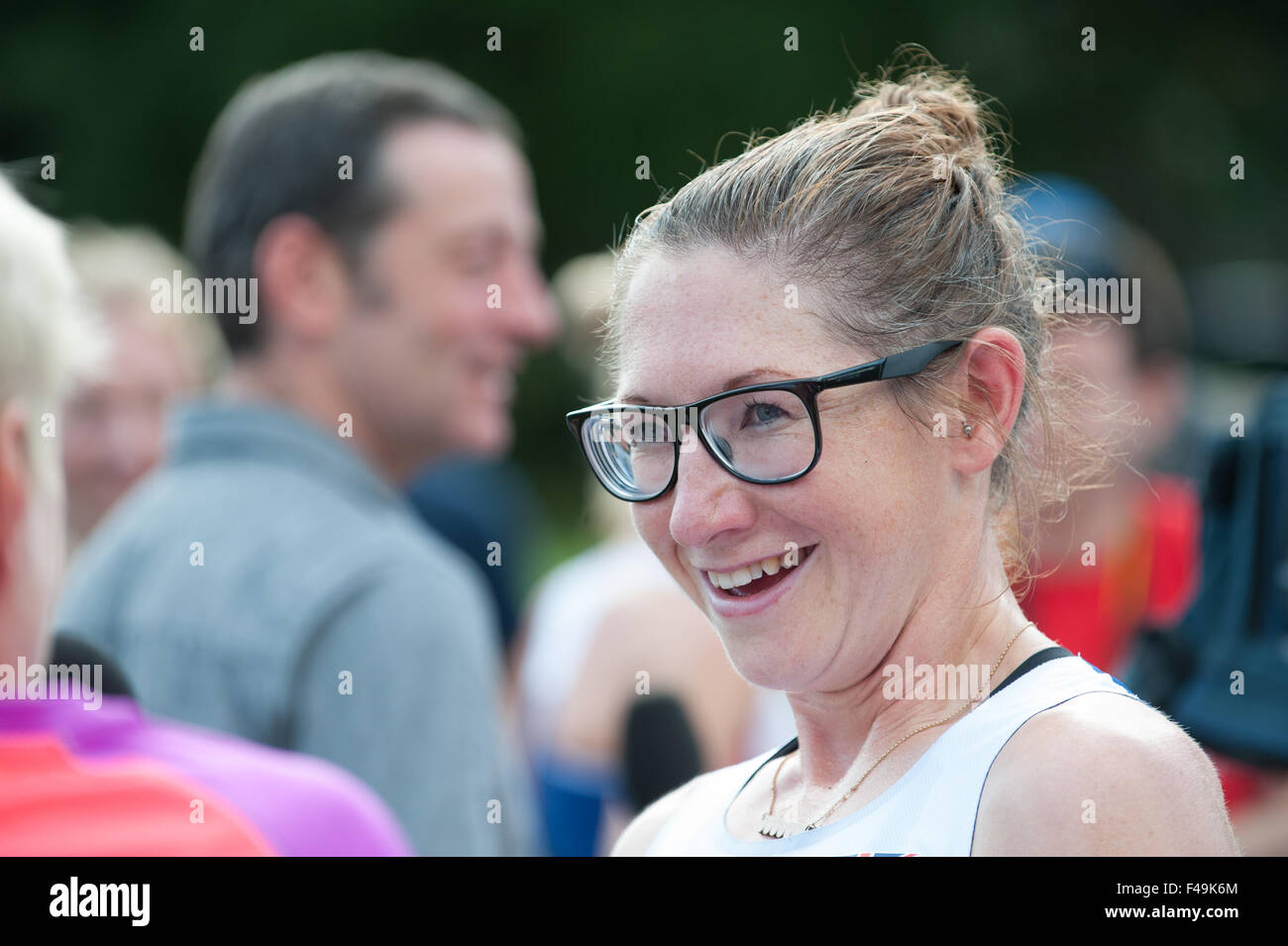 2015 World Mountain Running Championship Wales UK. Elite athletes ...