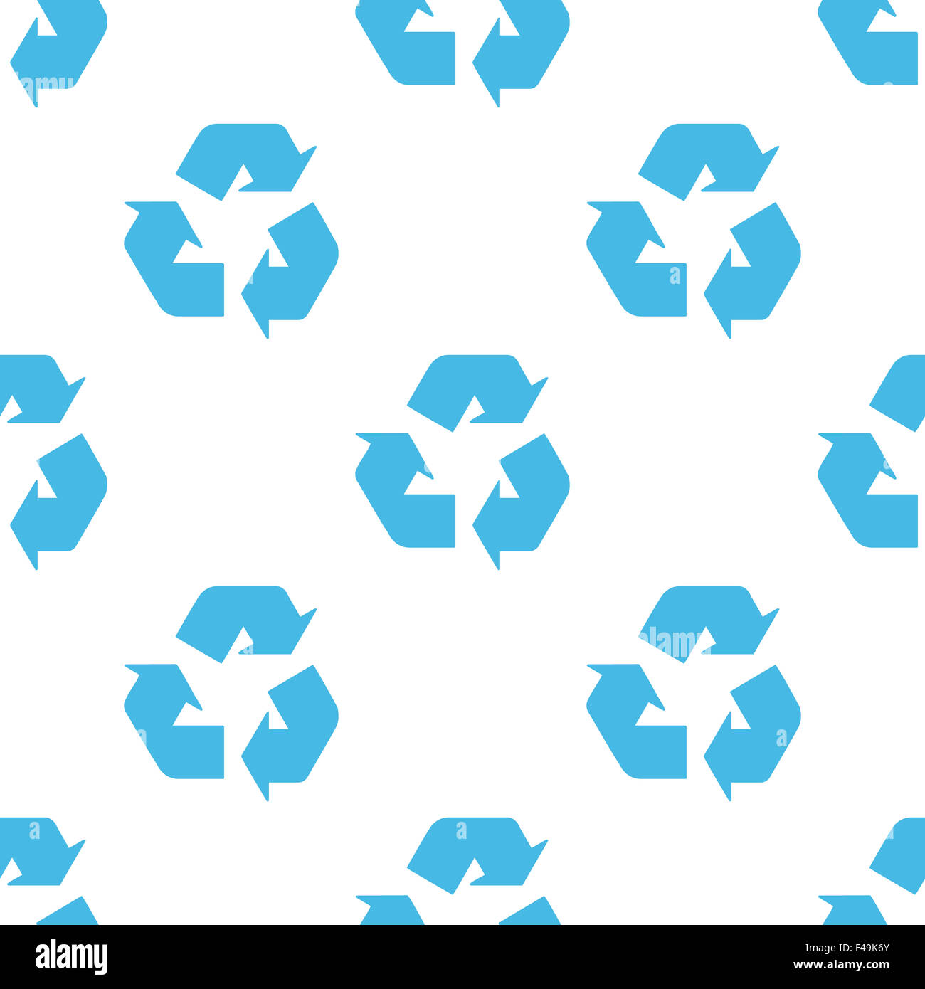 Recycling seamless pattern Stock Photo - Alamy