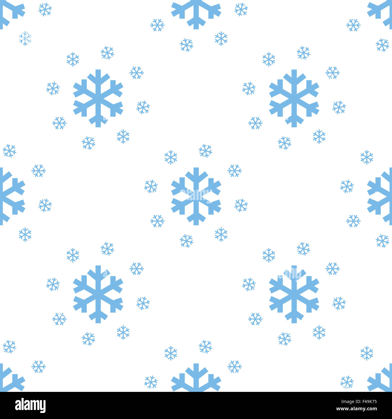 Seamless wallpaper pattern snow hi-res stock photography and images - Alamy