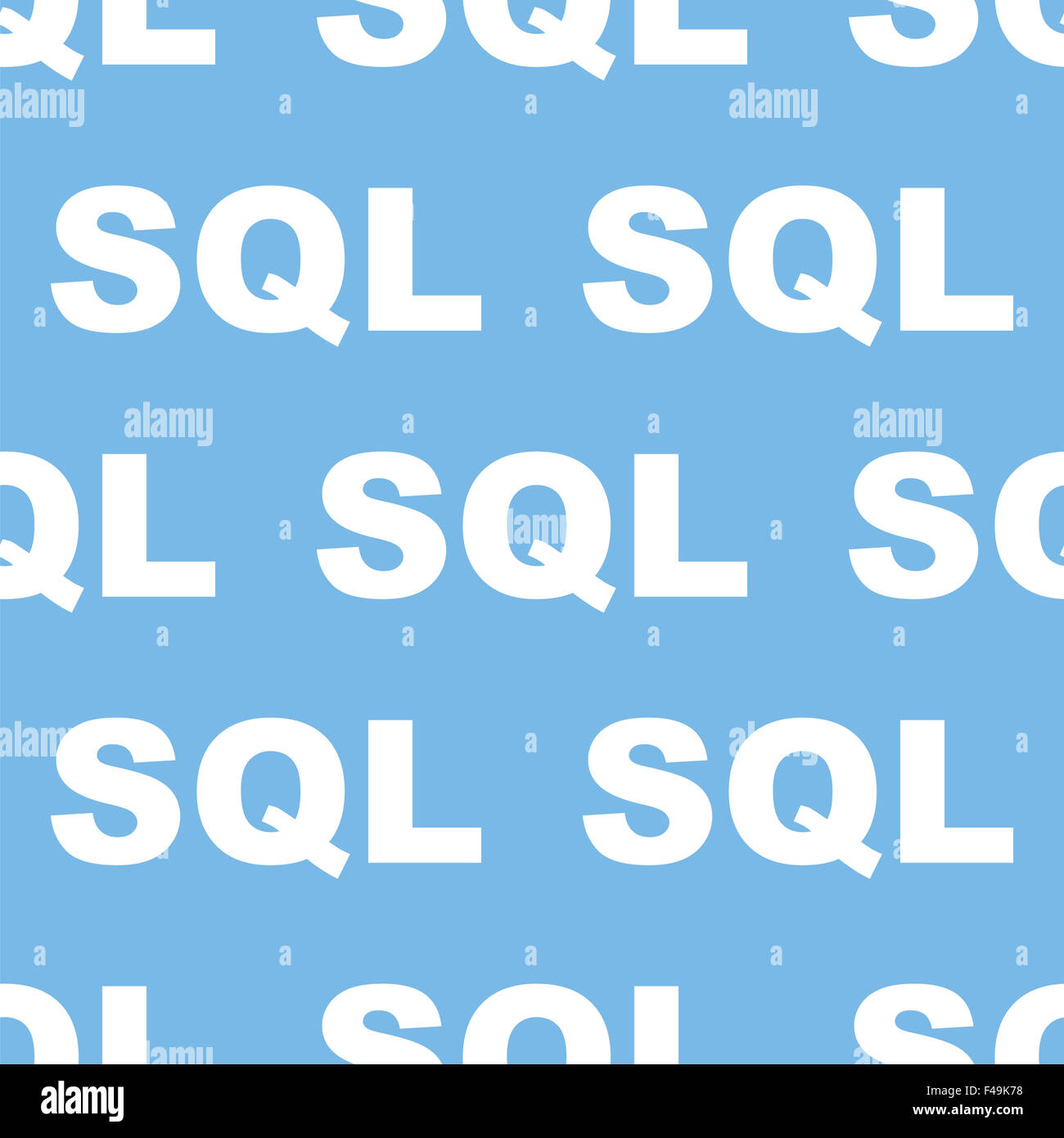 SQL seamless pattern Stock Photo - Alamy