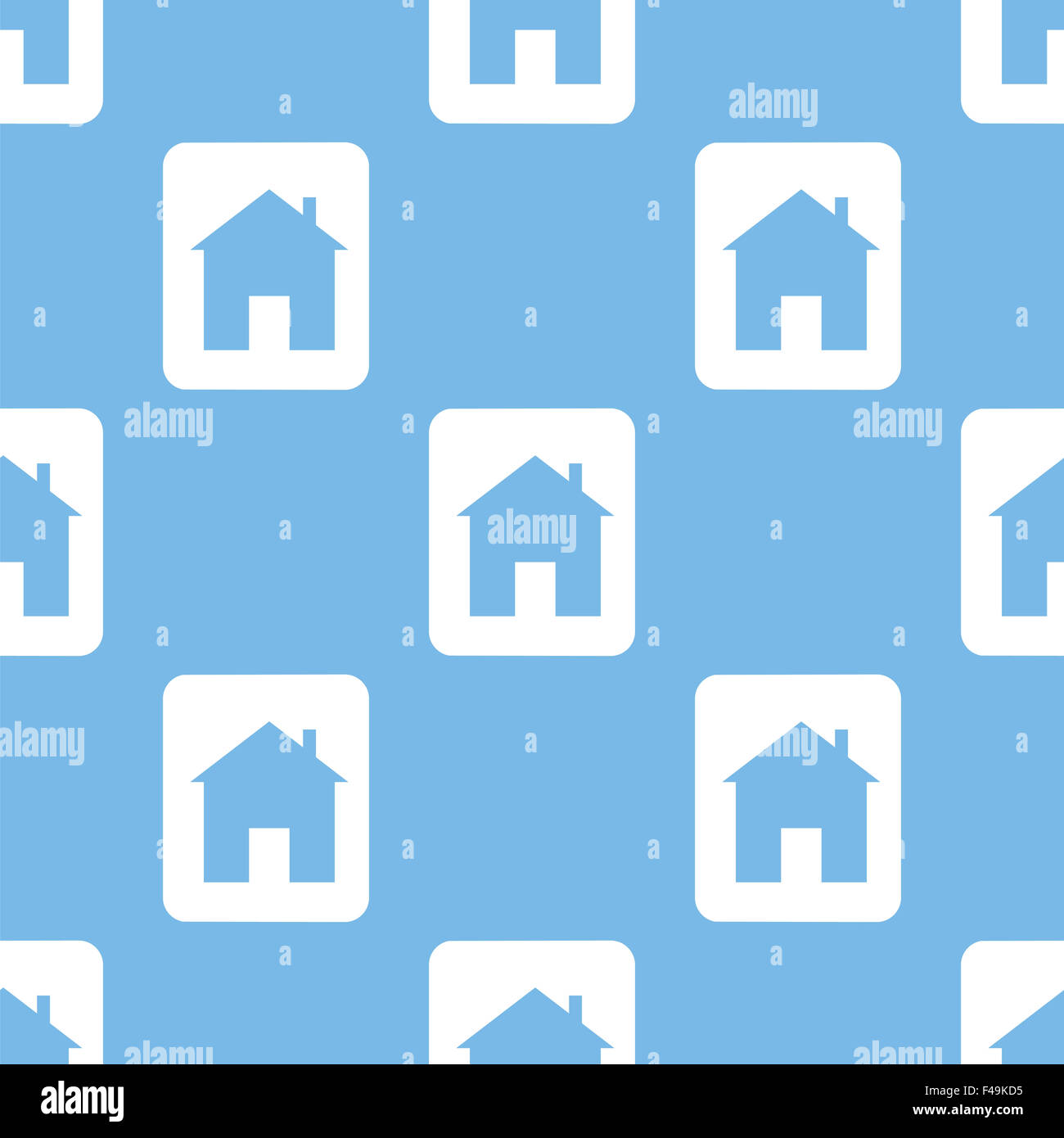 Home seamless pattern Stock Photo - Alamy