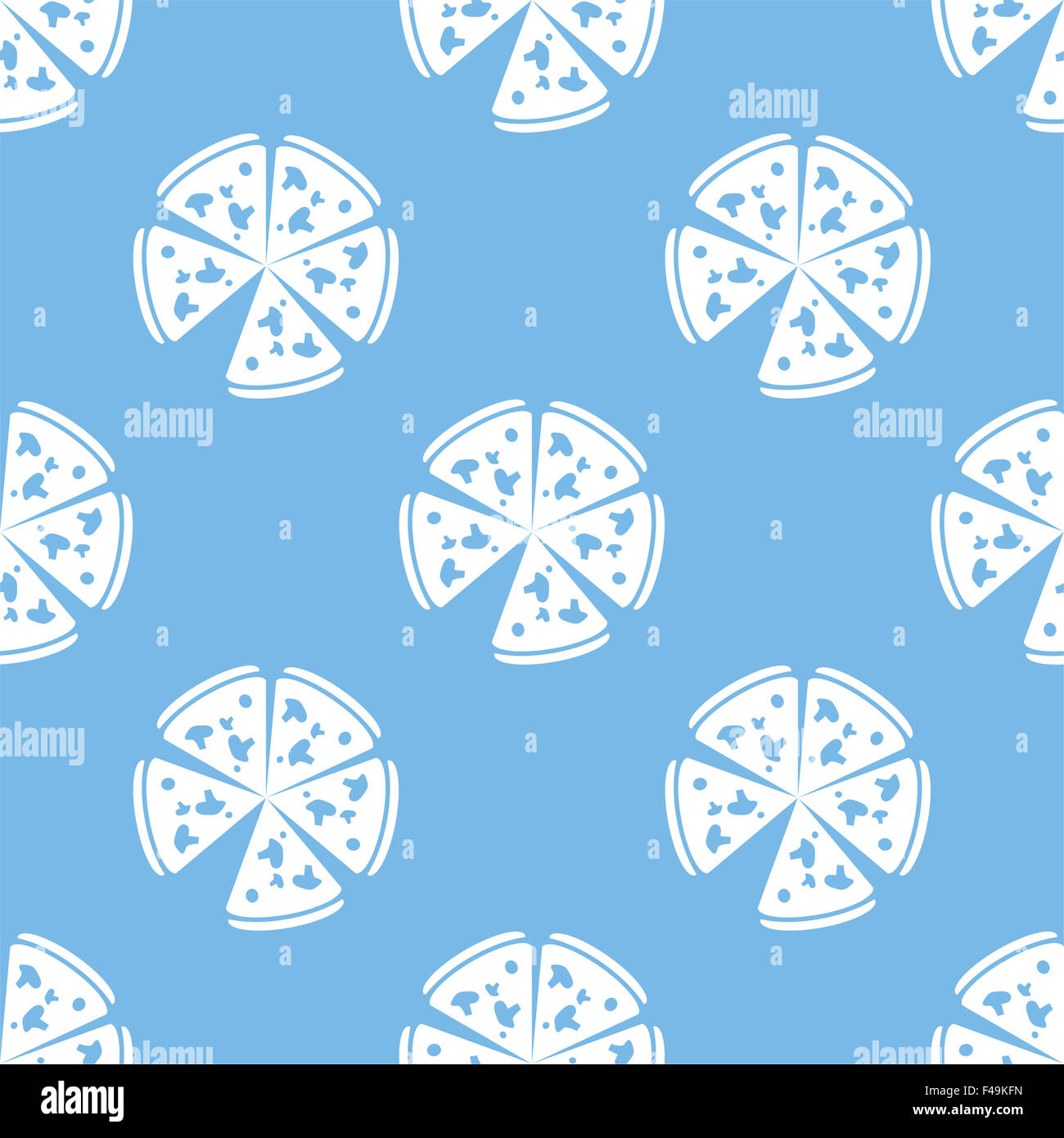 Vector pizza pattern hi-res stock photography and images - Alamy