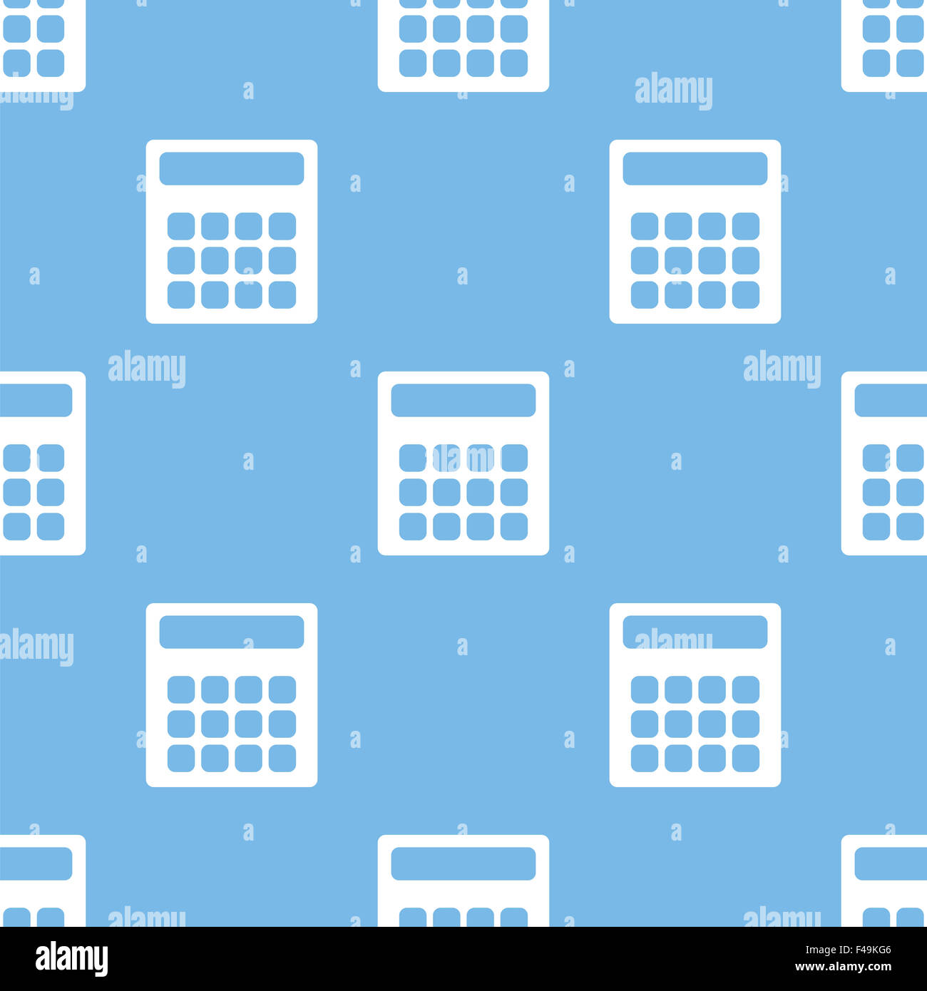 Calculator seamless pattern Stock Photo - Alamy