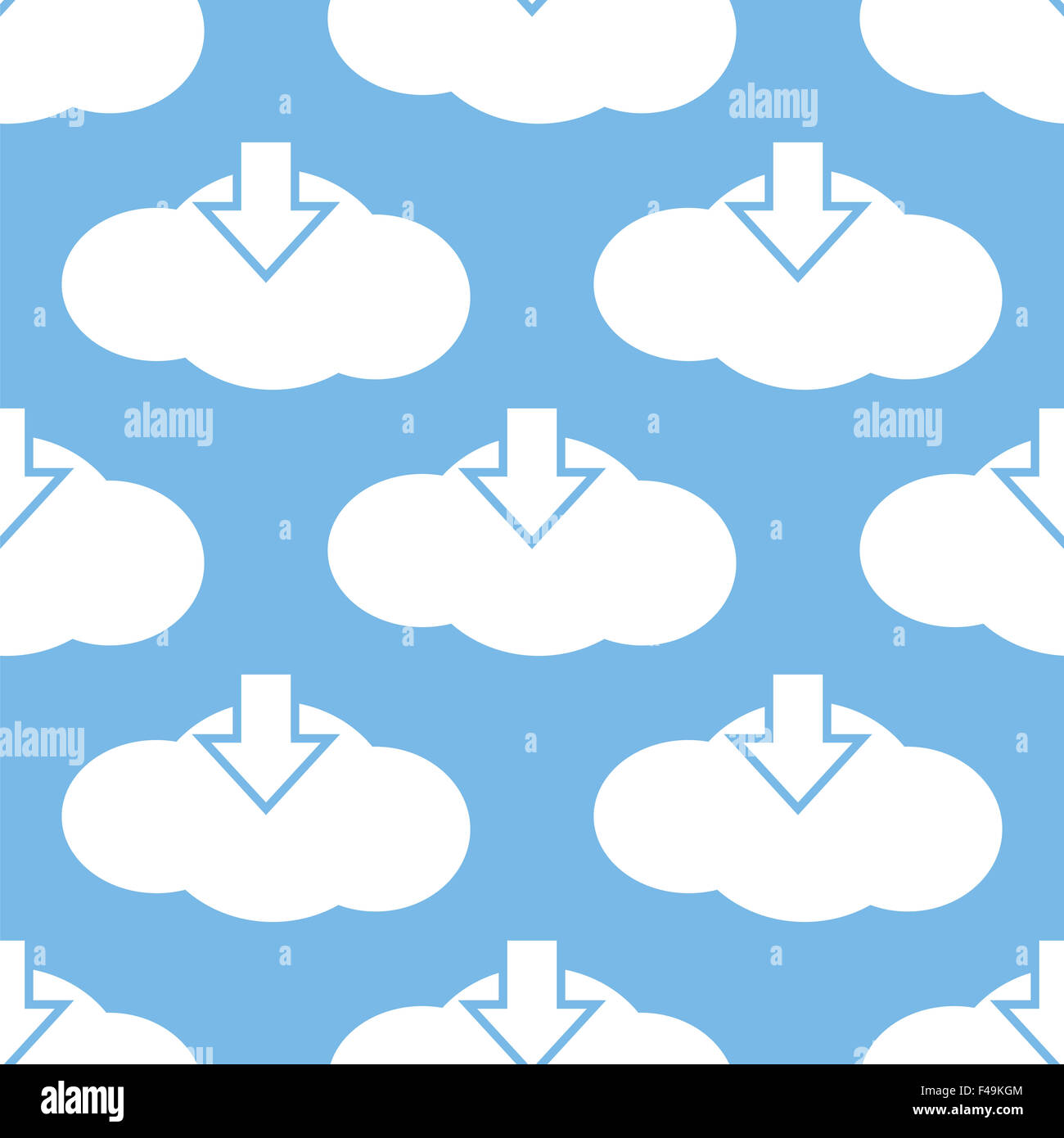 Cloud seamless hi-res stock photography and images - Alamy