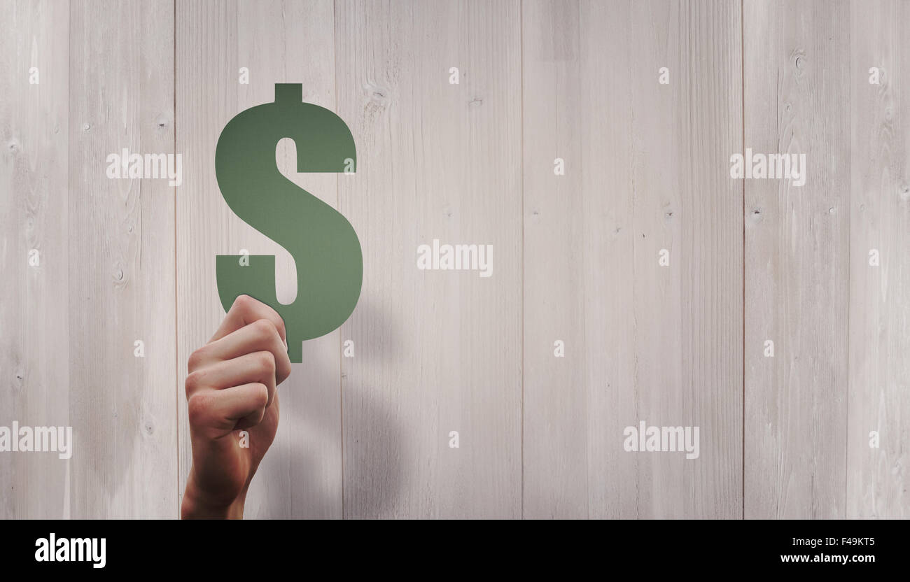 Hand holding dollar sign hi-res stock photography and images - Alamy
