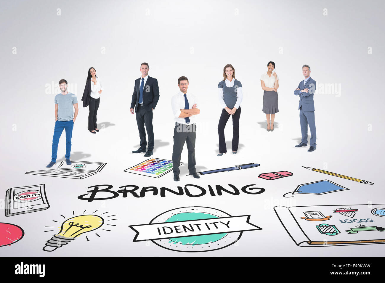 Smart team logo hi-res stock photography and images - Alamy