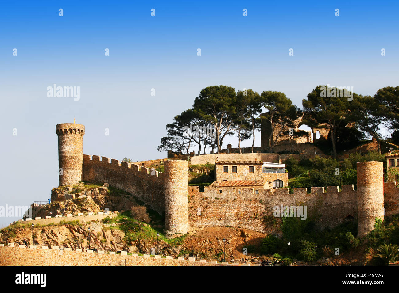 Tossa castle hi-res stock photography and images - Alamy