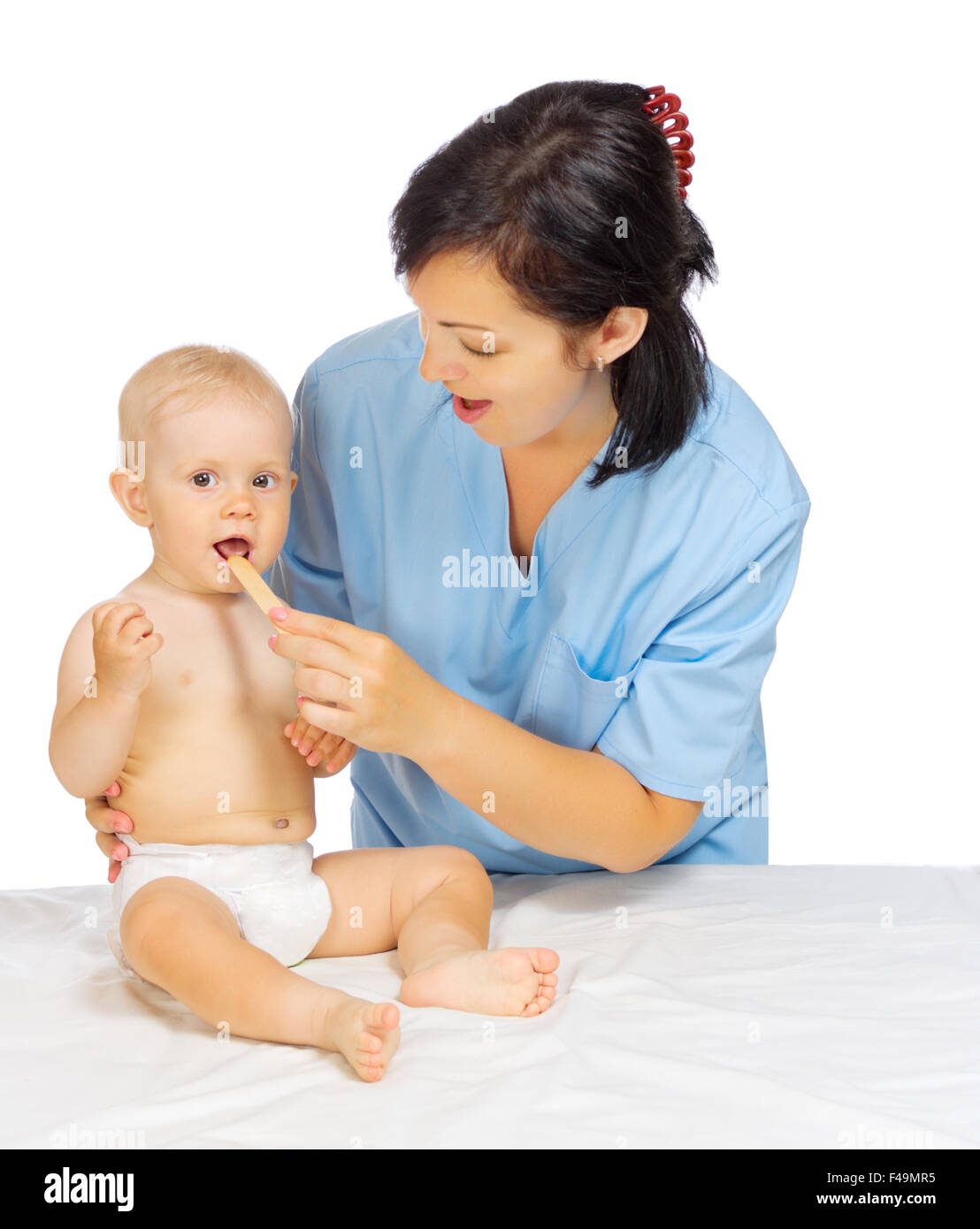 Doctor baby diaper hi-res stock photography and images - Alamy