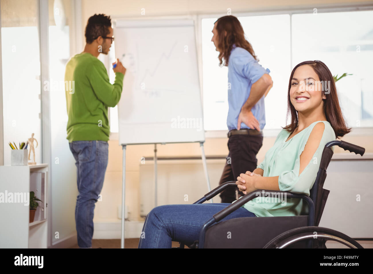 Wheelchair team hi-res stock photography and images - Alamy