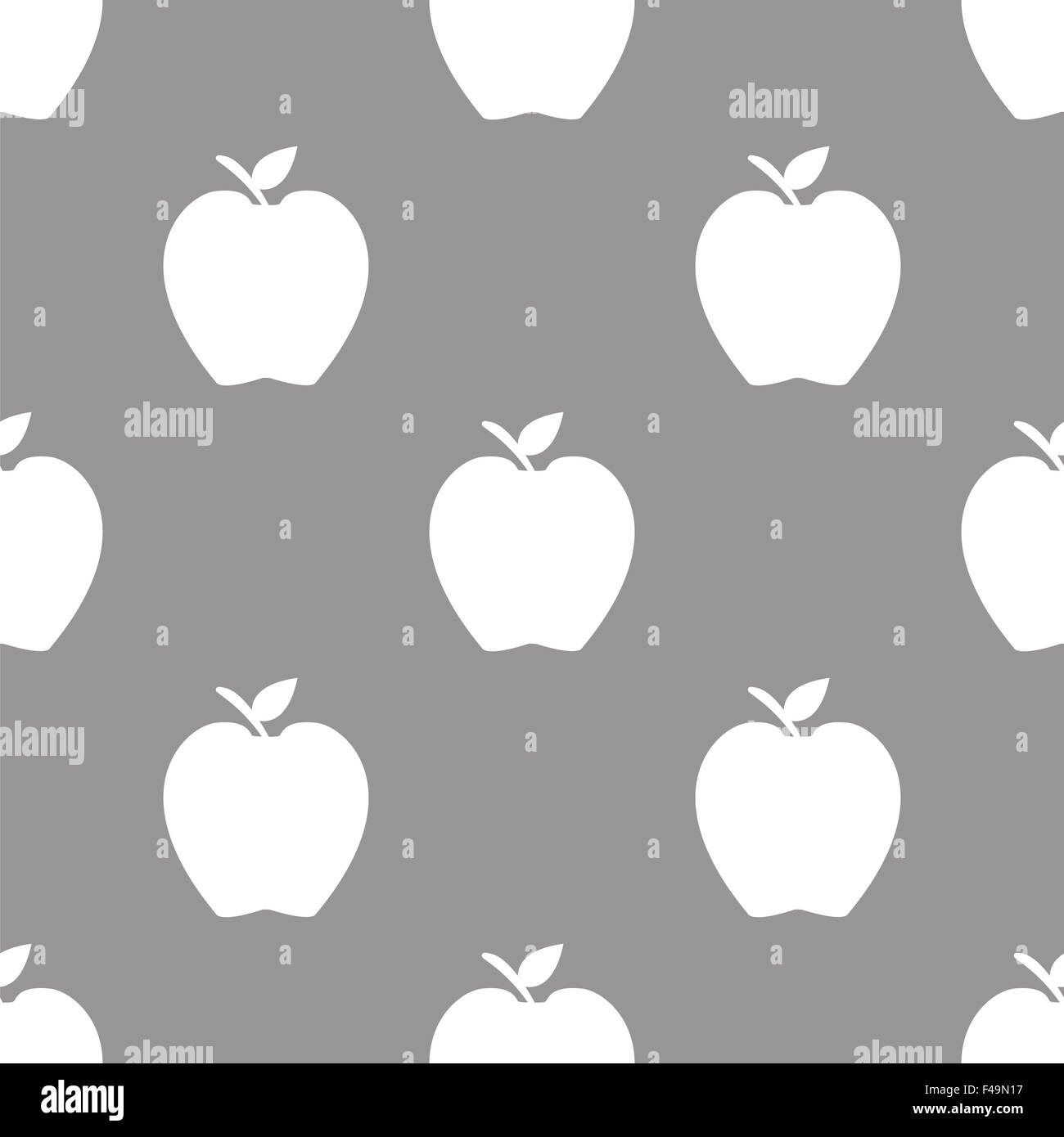 Seamless apple pattern hi-res stock photography and images - Alamy