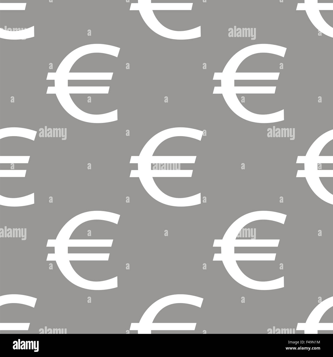 Euro seamless pattern Stock Photo - Alamy