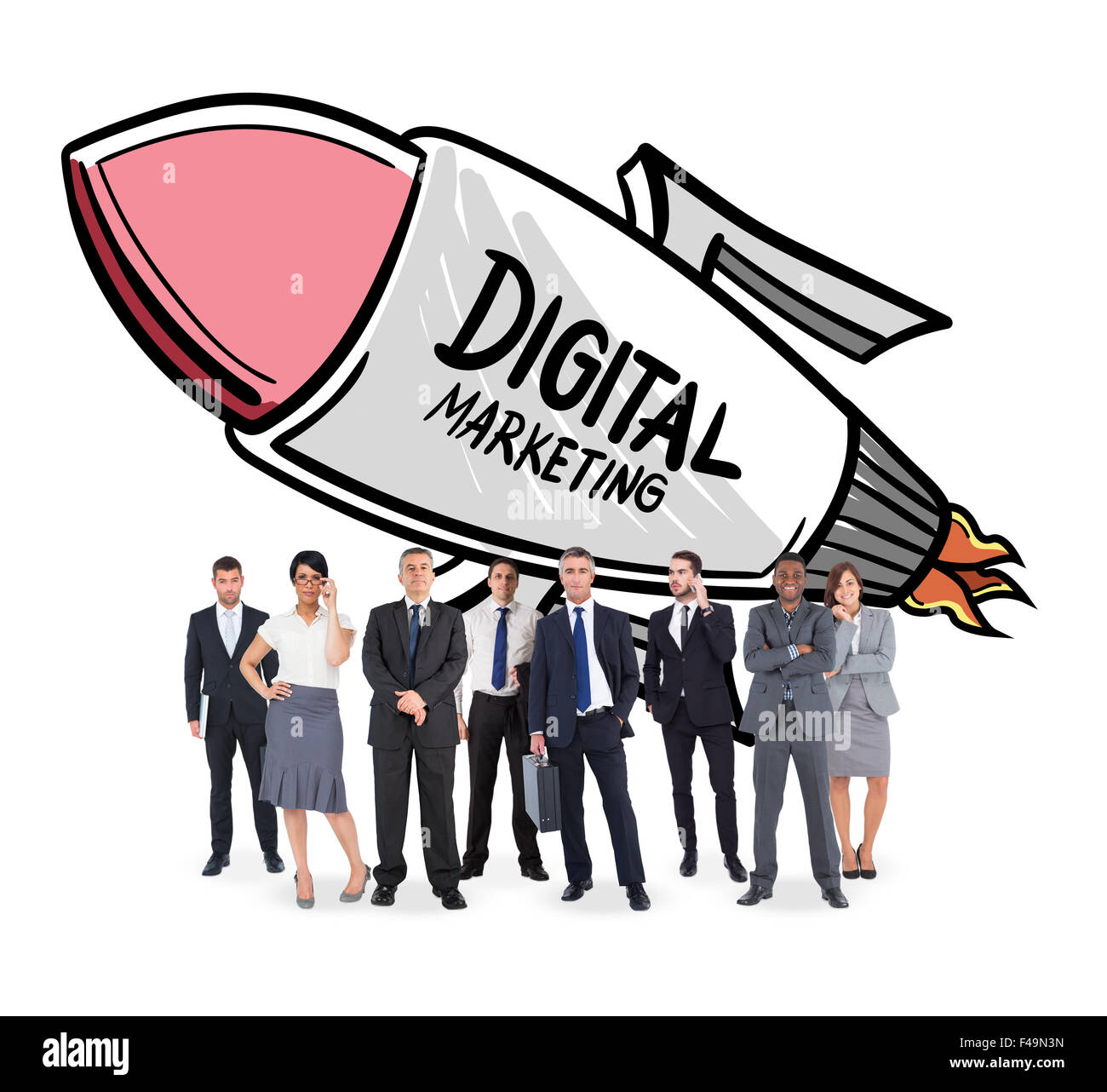 Launch team Cut Out Stock Images & Pictures - Alamy