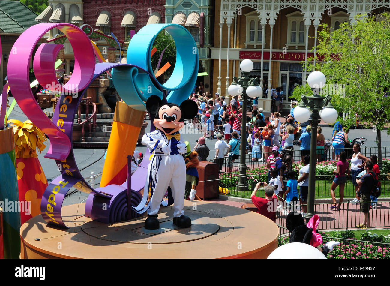 Mickey Mouse "A Dream Come True" parade at Disney's Magic Kingdom in ...