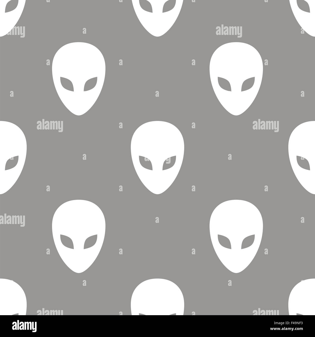 Alien seamless pattern Stock Photo - Alamy