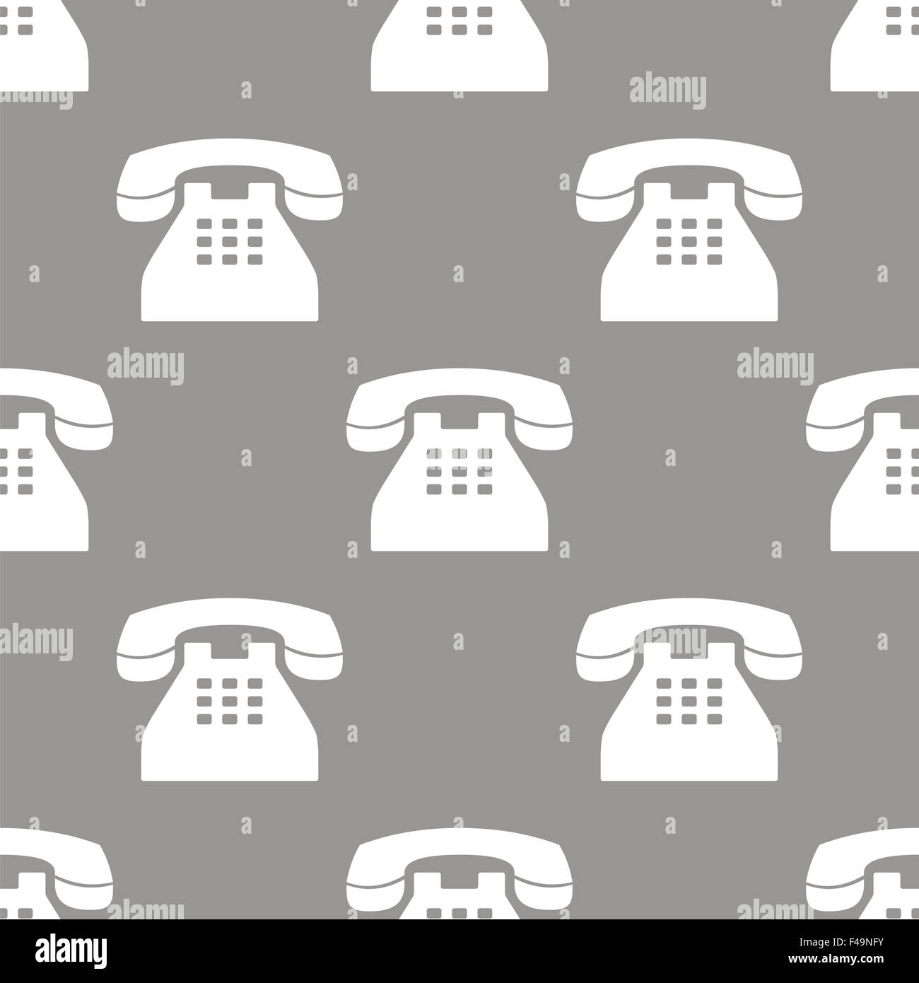 Telephone seamless pattern Stock Photo - Alamy