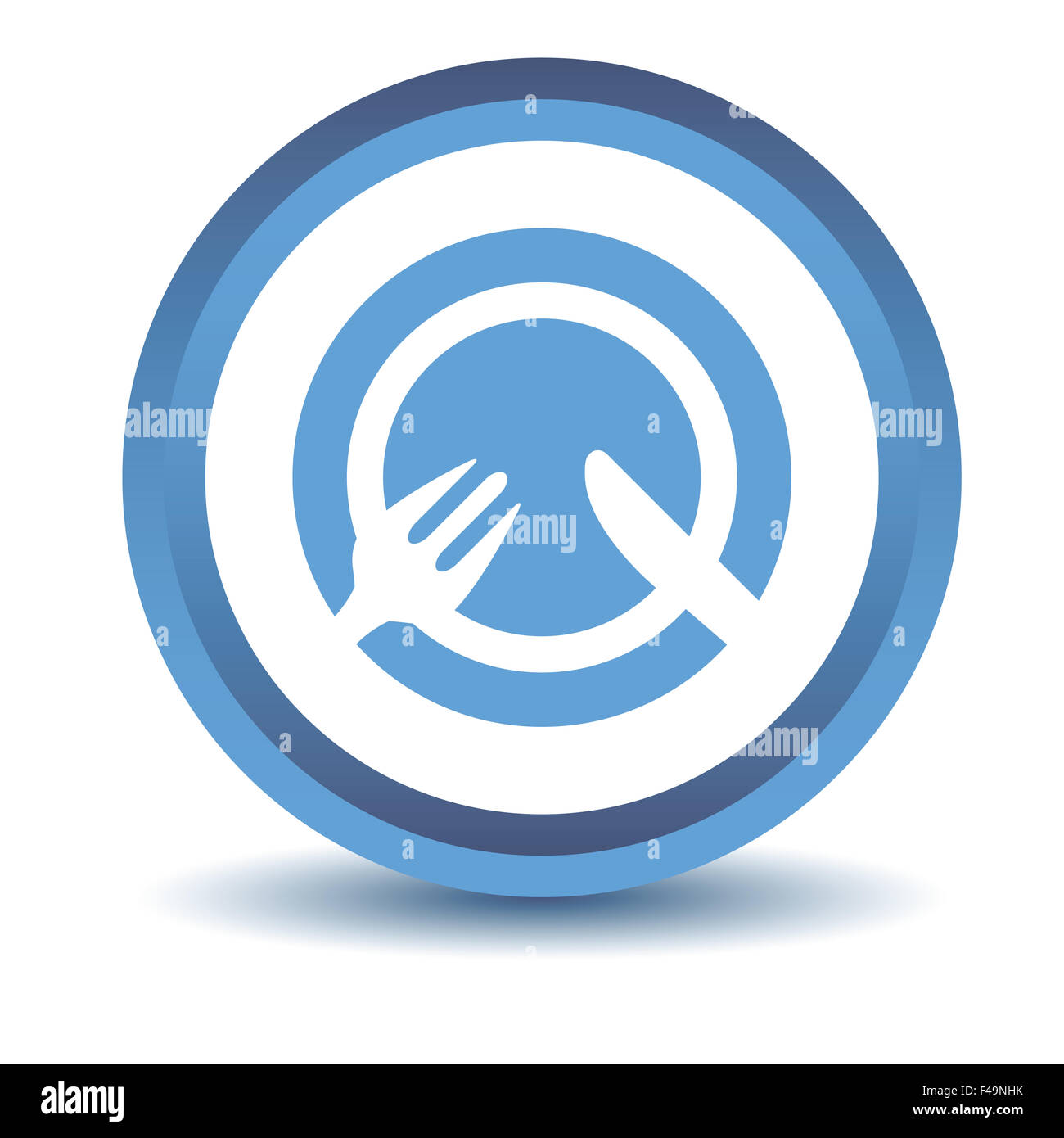 Fork icon image hi-res stock photography and images - Alamy