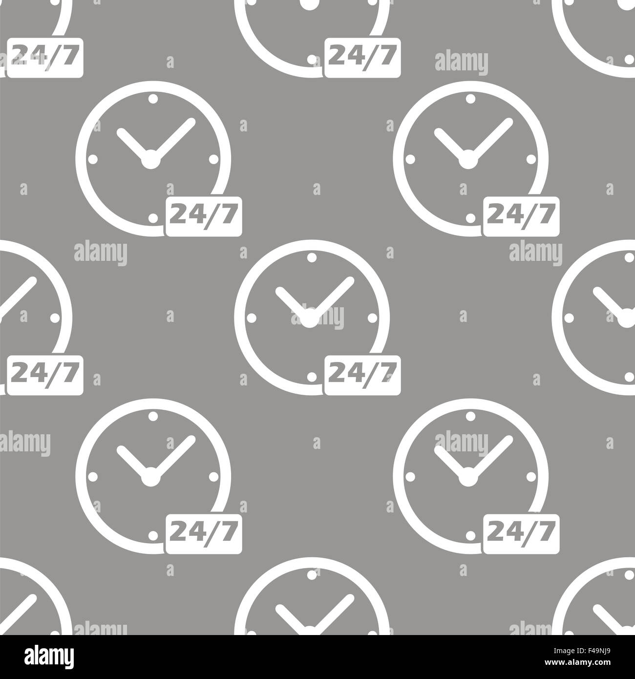 Clock seamless pattern Stock Photo - Alamy