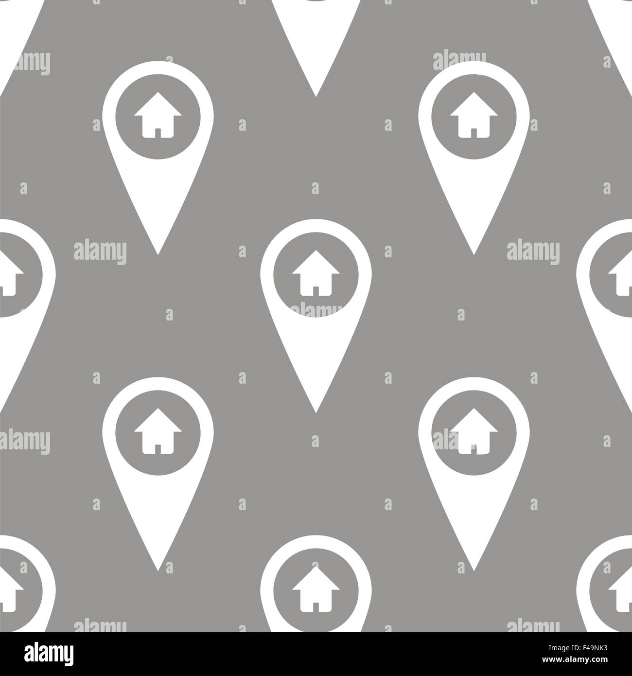 Home pointer seamless pattern Stock Photo - Alamy