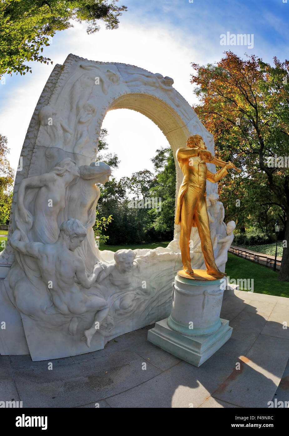 Park in Vienna Stock Photo - Alamy