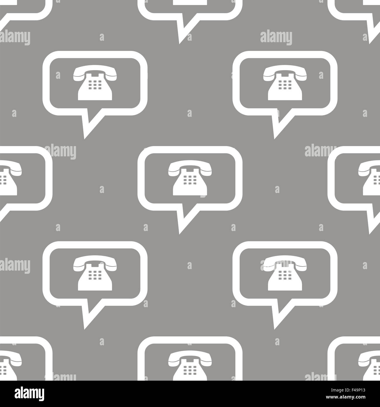 Phone vector pattern hi-res stock photography and images - Alamy