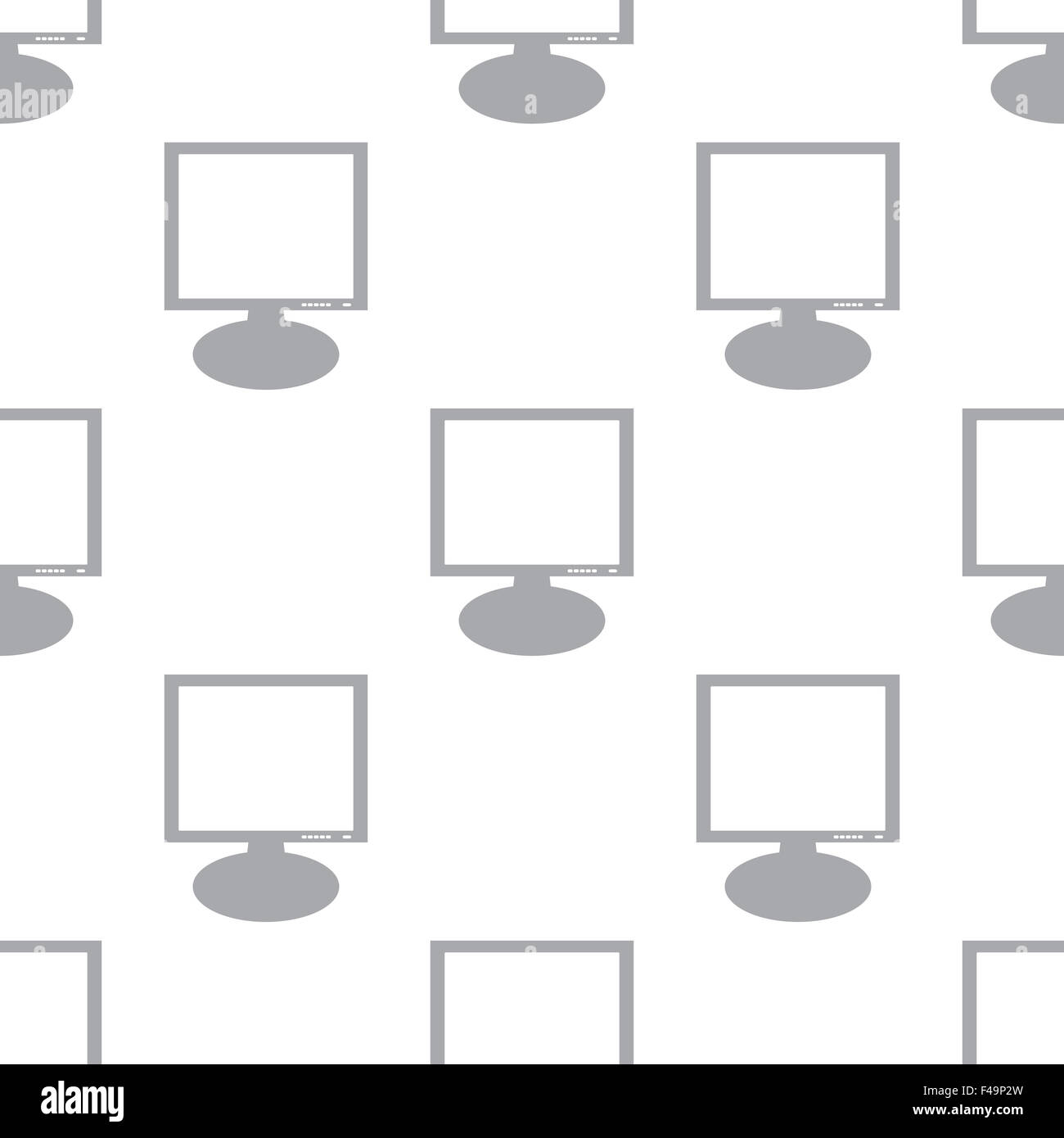 New Monitor seamless pattern Stock Photo - Alamy