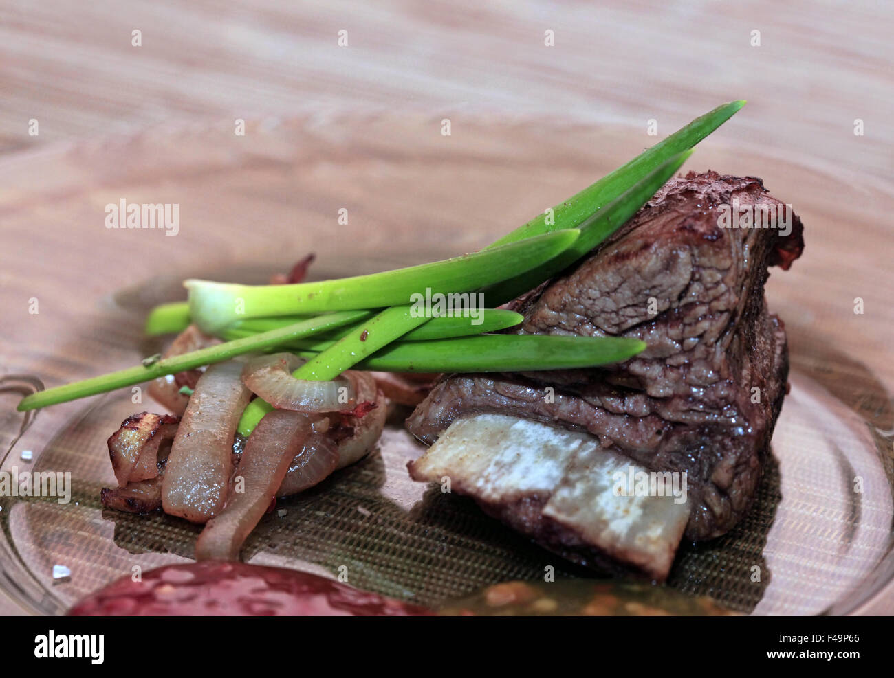 Roast red beef meat Stock Photo - Alamy
