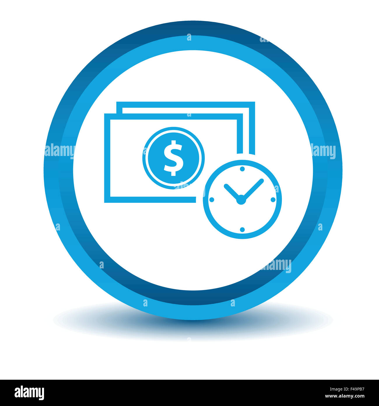 Blue Buck icon Stock Photo - Alamy